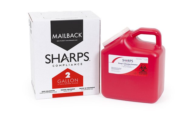 2-Gallon Sharps Recovery System - Case of 12