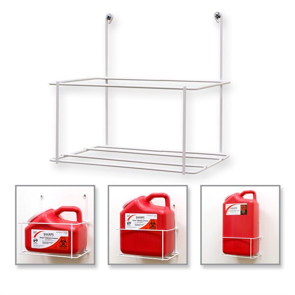 Wall Mount Bracket for 1-, 2-, and 3-Gallon Sharps Containers